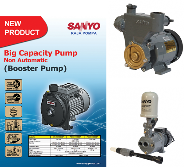 Sanyo Indonesia – Rajanya Pompa